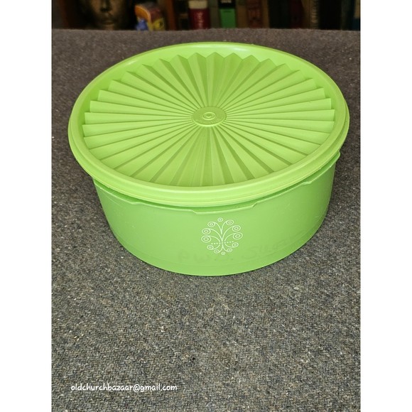 Tupperware | Kitchen | Vintage 97s Tupperware 8 Harvest Green Servalier ...